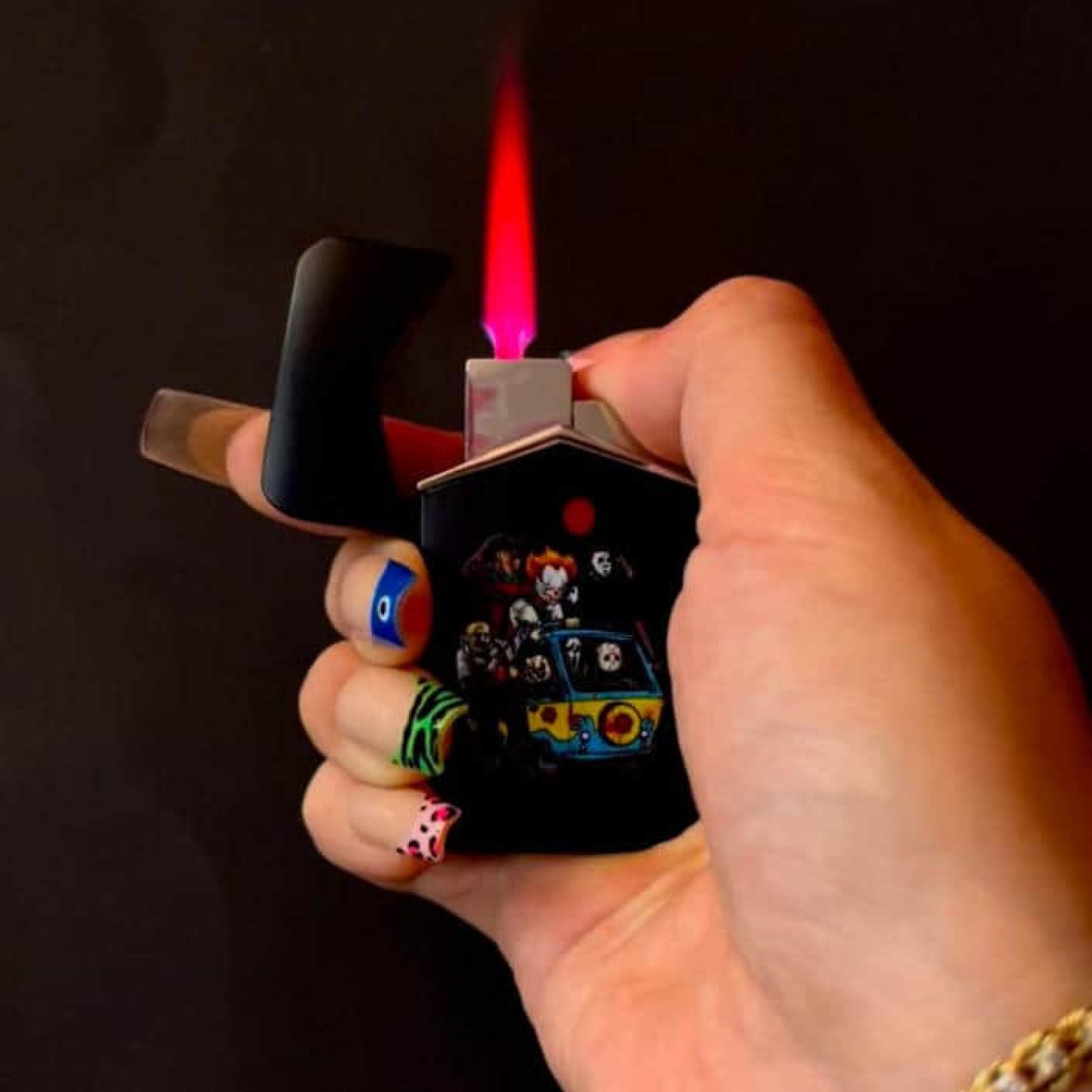 Colorful Flame Lighters – Suckstobebroke