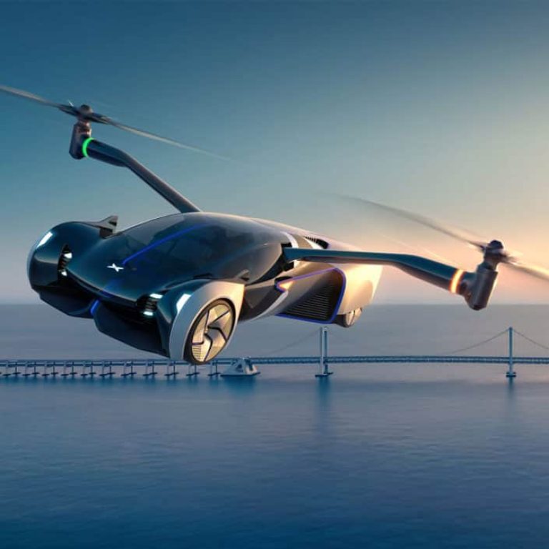 This Flying Car Concept Converts to a Helicopter at the Push of a ...