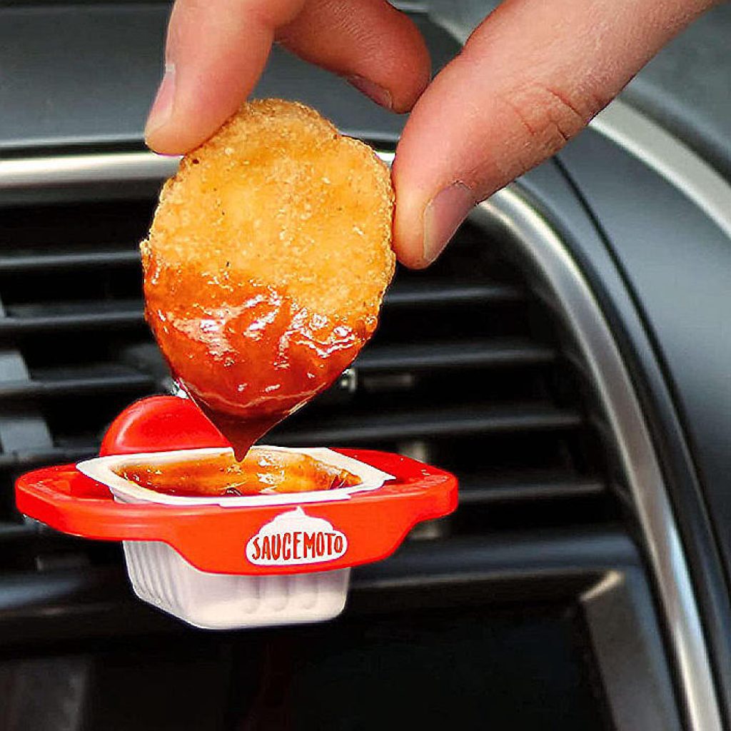 Saucemoto Dip Clip In-car Sauce Holder – Suckstobebroke