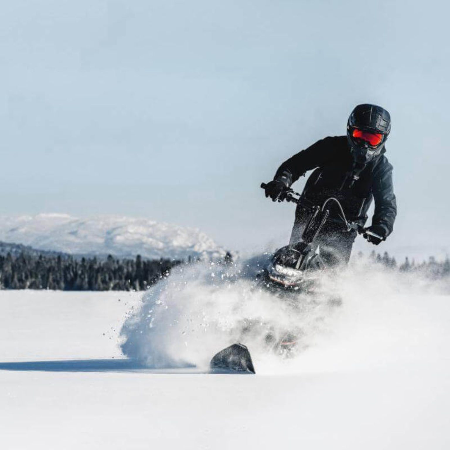 The WS250 is the First Ever Stand-Up Snowmobile – Suckstobebroke