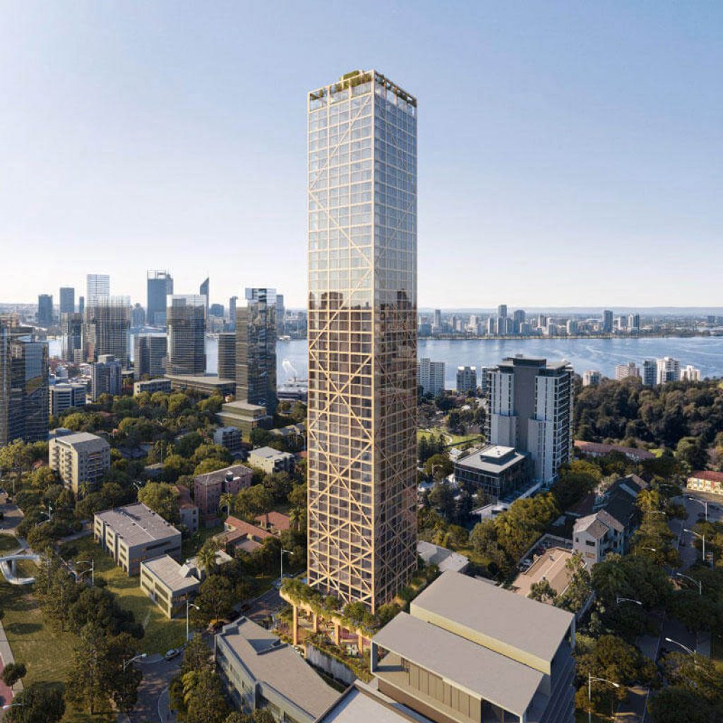 C6 Towers in Perth Australia is One of Two New Wooden Skyscrapers ...