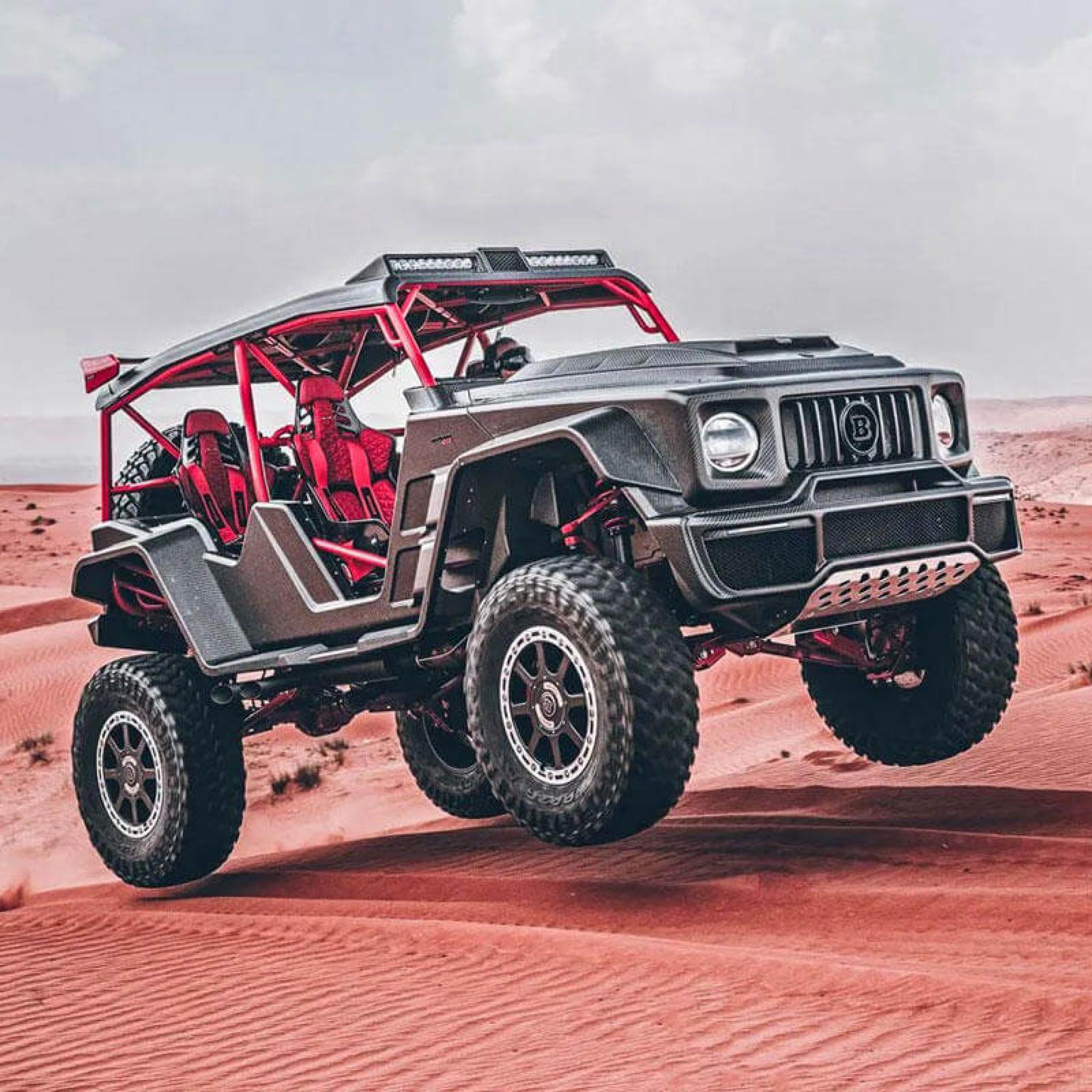 Brabus 900 Crawler is a 900 HP Monster Desert Racer With an Exorbitant ...