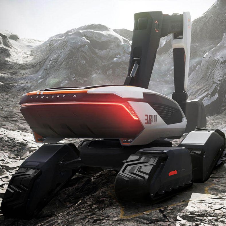 Concept X is a Fully Autonomous Excavator That Promises to ...
