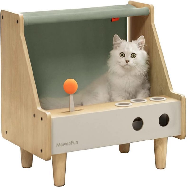 This Arcade Cabinet Cat House Takes Your Cat Back in Time – Suckstobebroke