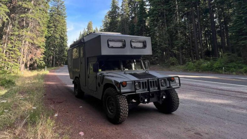 Hummer H1 Overlanding RV is a Custom Made Camper on Hummer Platform ...