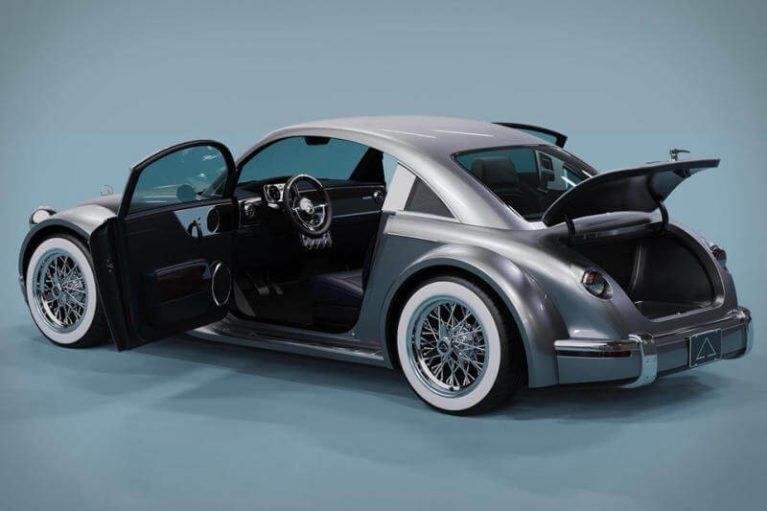 The New Alpha Motors Montage EV Coupe is a Retro-Styled Electric Car ...