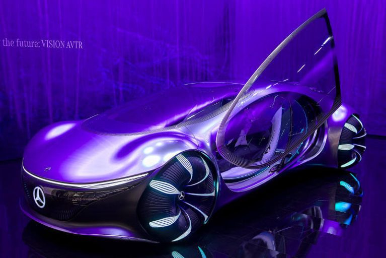 Mercedes Benz League Of Legends Virtual Concept Car is Similar to its ...