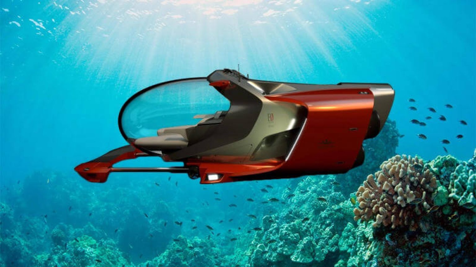Triton Project Hercules Submarine Features Chaise Lounge and a Mini Bar ...