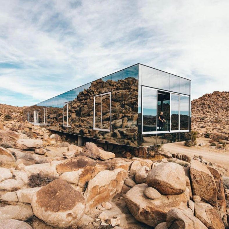 Perched in the Mojave Desert, the Joshua Tree Invisible House Is Now on ...
