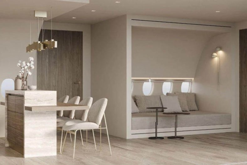 This Private Jet Villa Made from a Boeing 737 Features an Infinity Pool ...