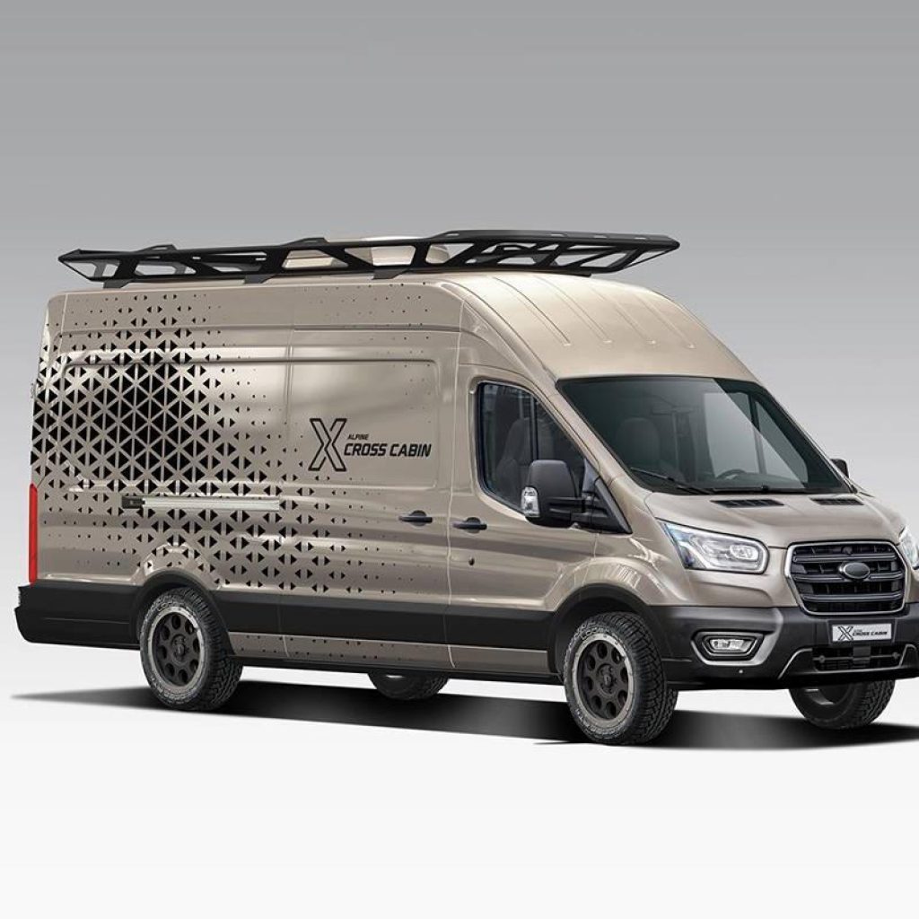 Alpine Cross Cabin Camper RV is The Perfect Mobile Office For Digital ...