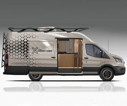 Alpine Cross Cabin Camper RV is The Perfect Mobile Office For Digital ...