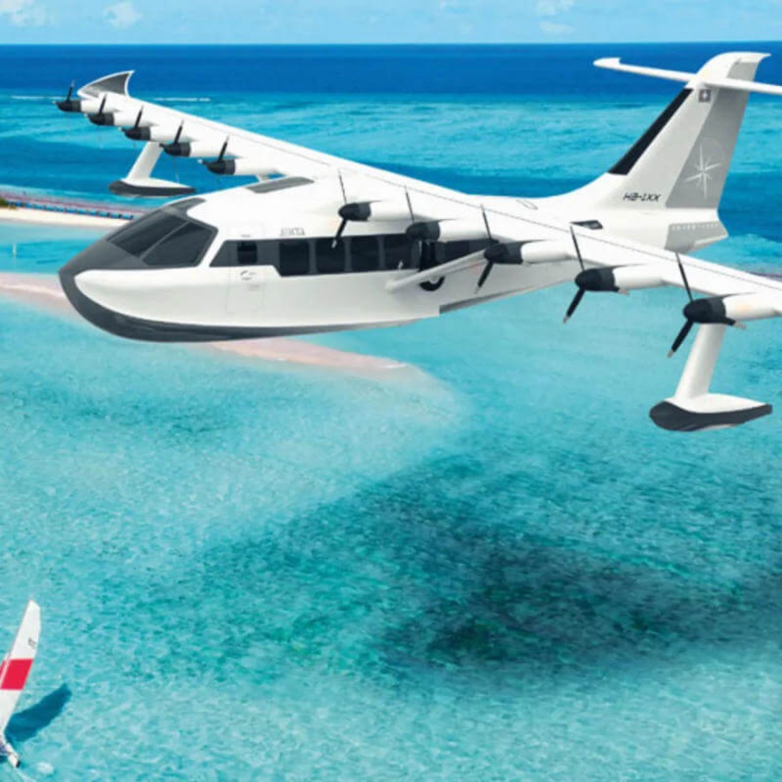 Jetka PHA-ZE 100 is an All-Electric Seaplane That Will Cruise for 100 ...