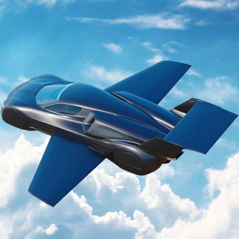 The Fusion JC7 is a 1,000 HP Flying Super Car Concept That Actually ...