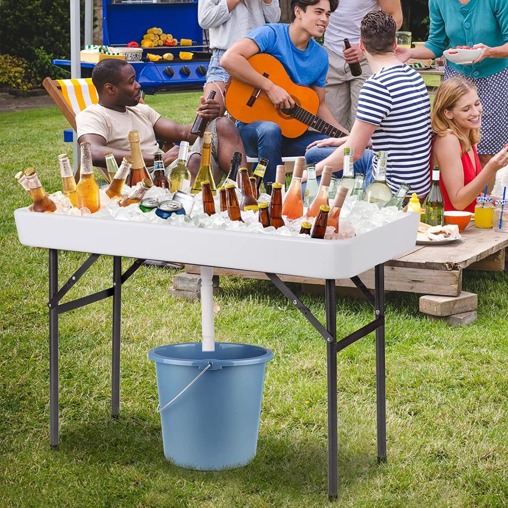Forget Coolers This Ice Table Will Keep Your Drinks Cold and Within ...