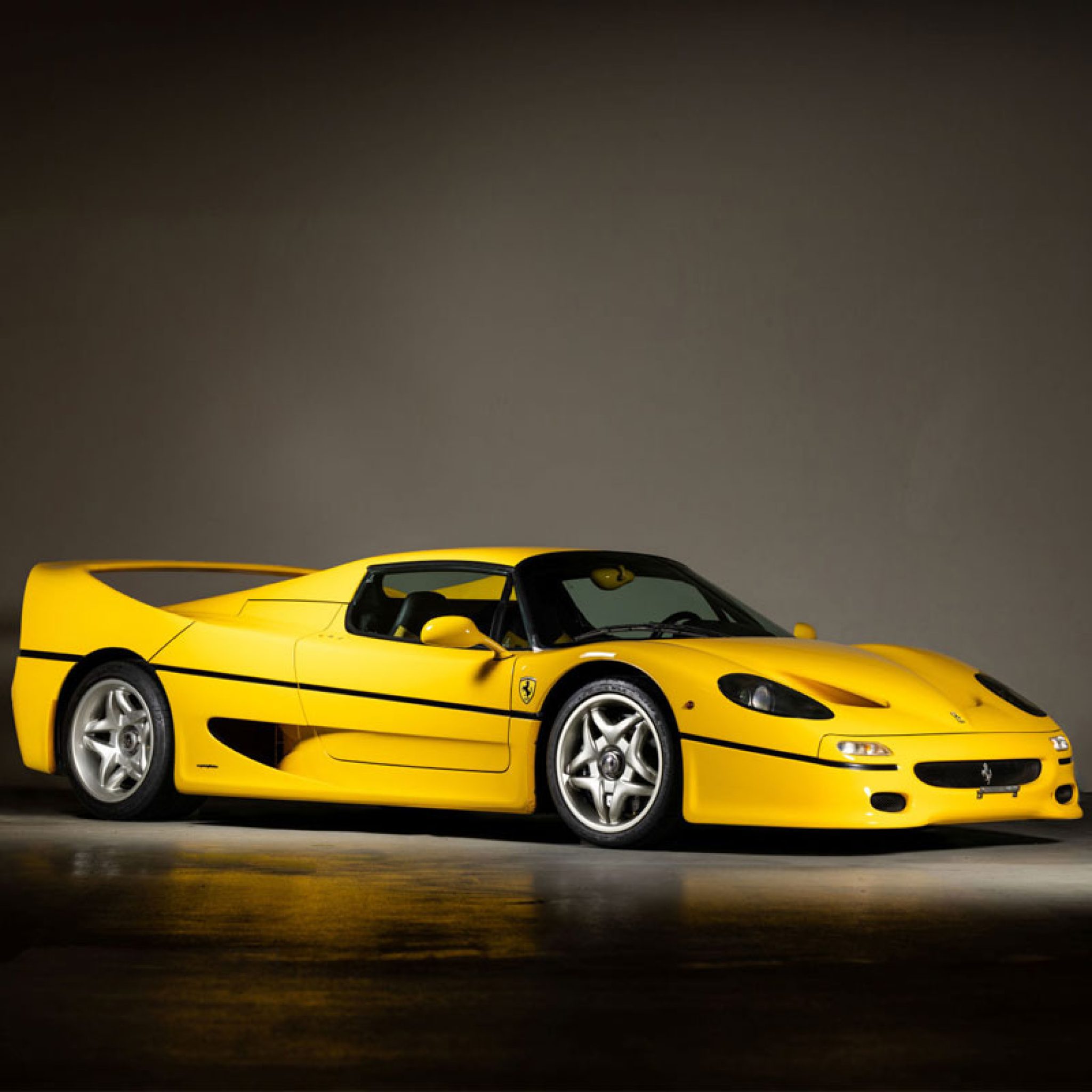 This Rare ’97 Ferrari Giallo Modena F50 Goes on Auction and Could Fetch ...