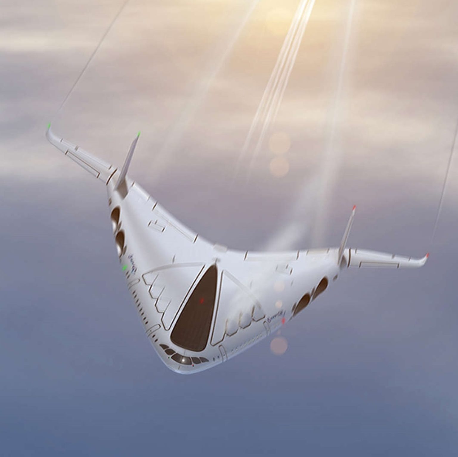 This Blended Wing Supersonic Concept Will Fly at 1,141 mph and Carry ...