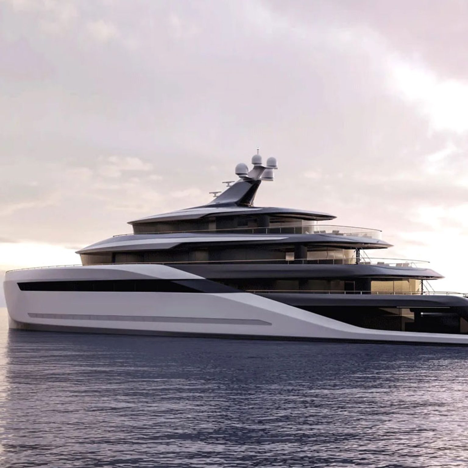 This New 230-Foot Superyacht Concept Is More Like a Floating Oasis ...