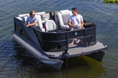 Godfrey Mighty G Electric Pontoon is a Recreational Day Boat Ideal for ...