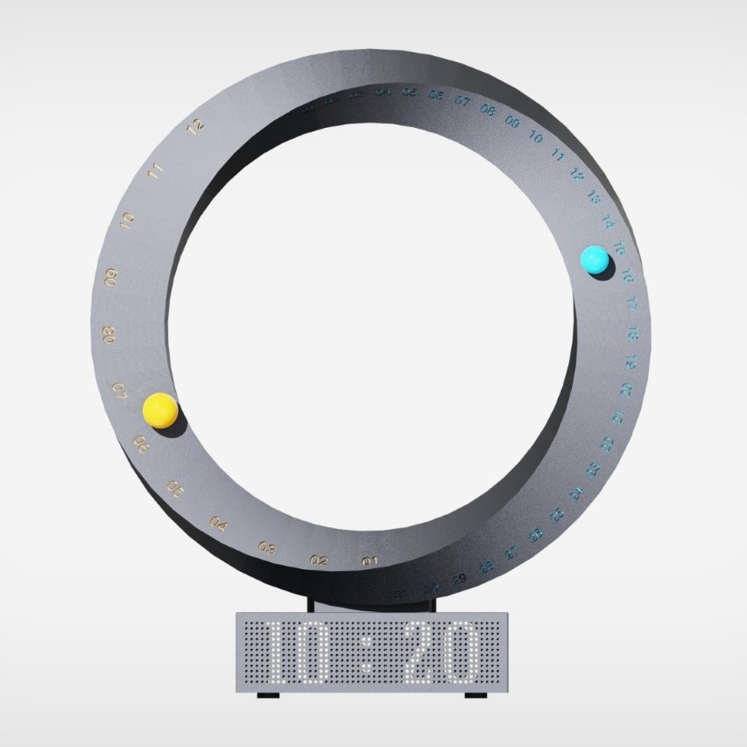 The Mobius Calendar Clock is a Mesmerizing Fusion of Time and Art ...